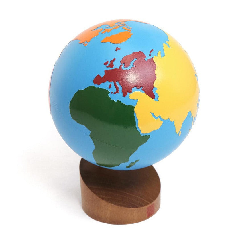Montessori Globe Of Land & Water: Sandpaper – Absorbent Minds Montessori