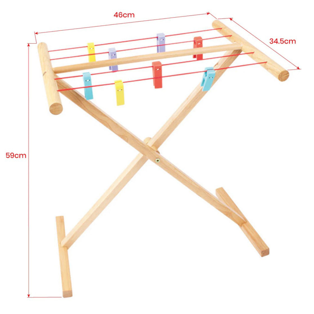 Montessori Mini Clothes Line Activity – Absorbent Minds Montessori