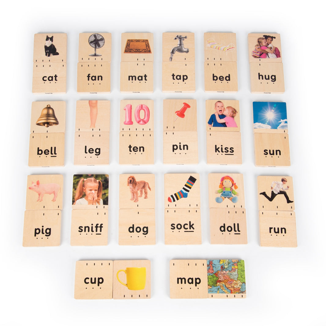Montessori Phonics Reading Cards – Absorbent Minds Montessori