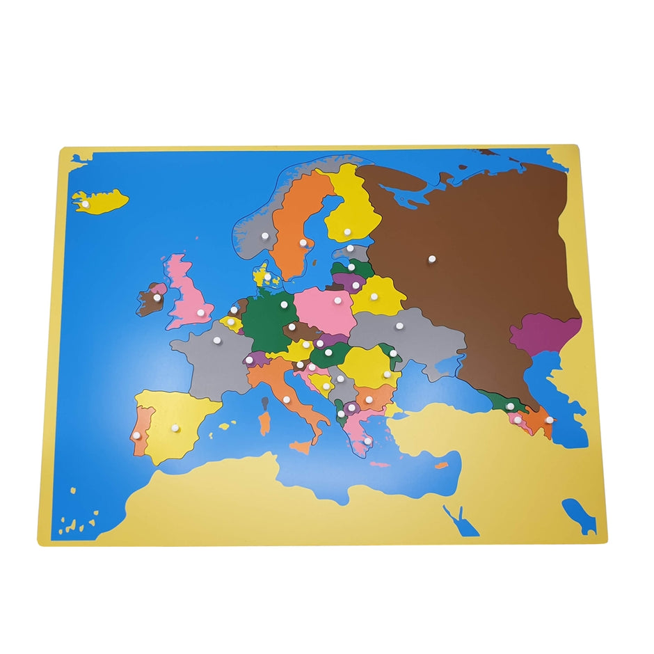 Montessori World Continents Puzzle Map – Absorbent Minds Montessori