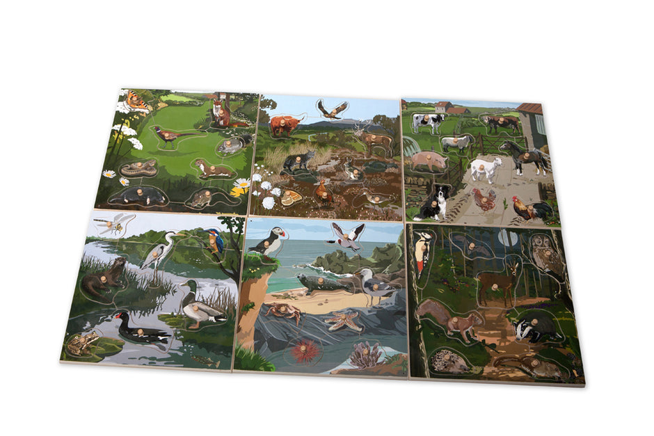 Montessori Zoology Puzzles with Skeletons by Amazing Child Montessori ...