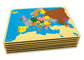 Montessori Large Puzzle Maps of Continents Set (no cabinet) – Absorbent ...