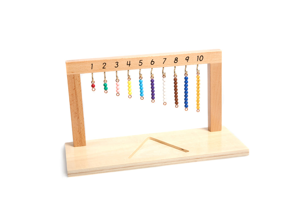 Montessori 1-10 Beads Hanging Frame – Absorbent Minds Montessori