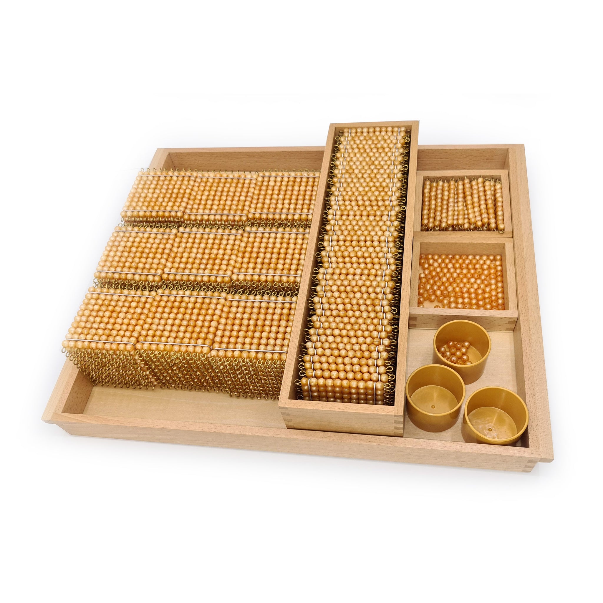 Montessori Full Golden Bead Material – Absorbent Minds Montessori